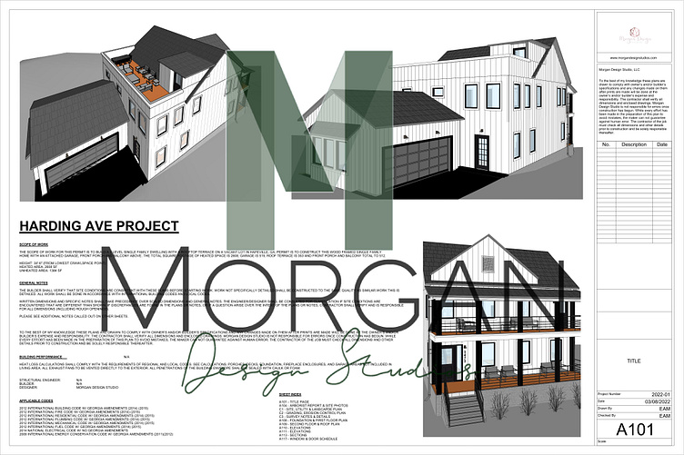 The Harding Project by Morgan Design Studio on Dribbble