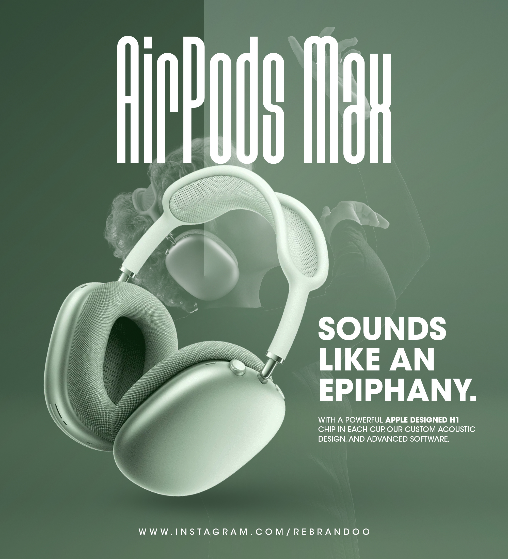 Earphone Social Media Banner Design by rebrandoo on Dribbble