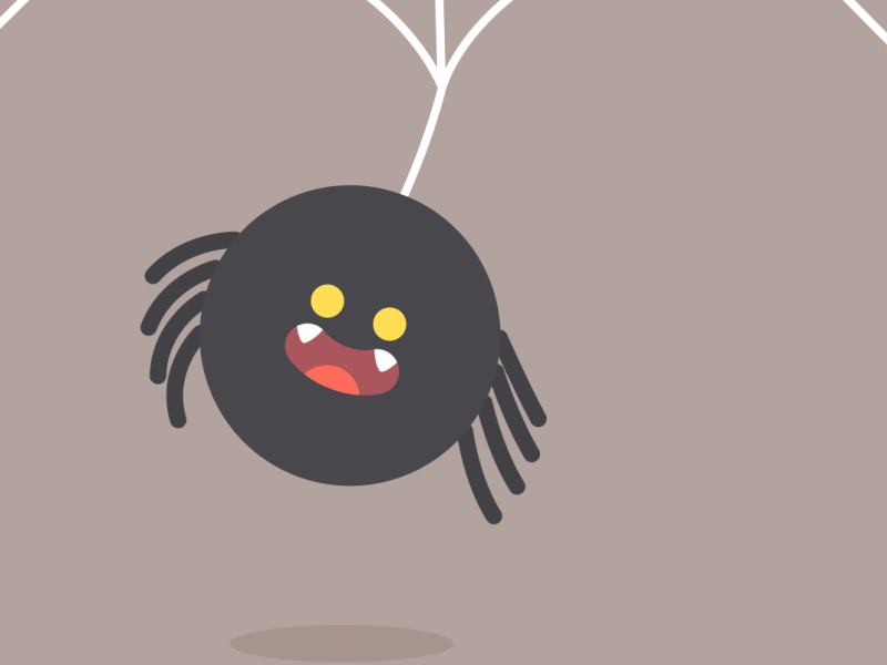 Smile Spider by muhammet on Dribbble