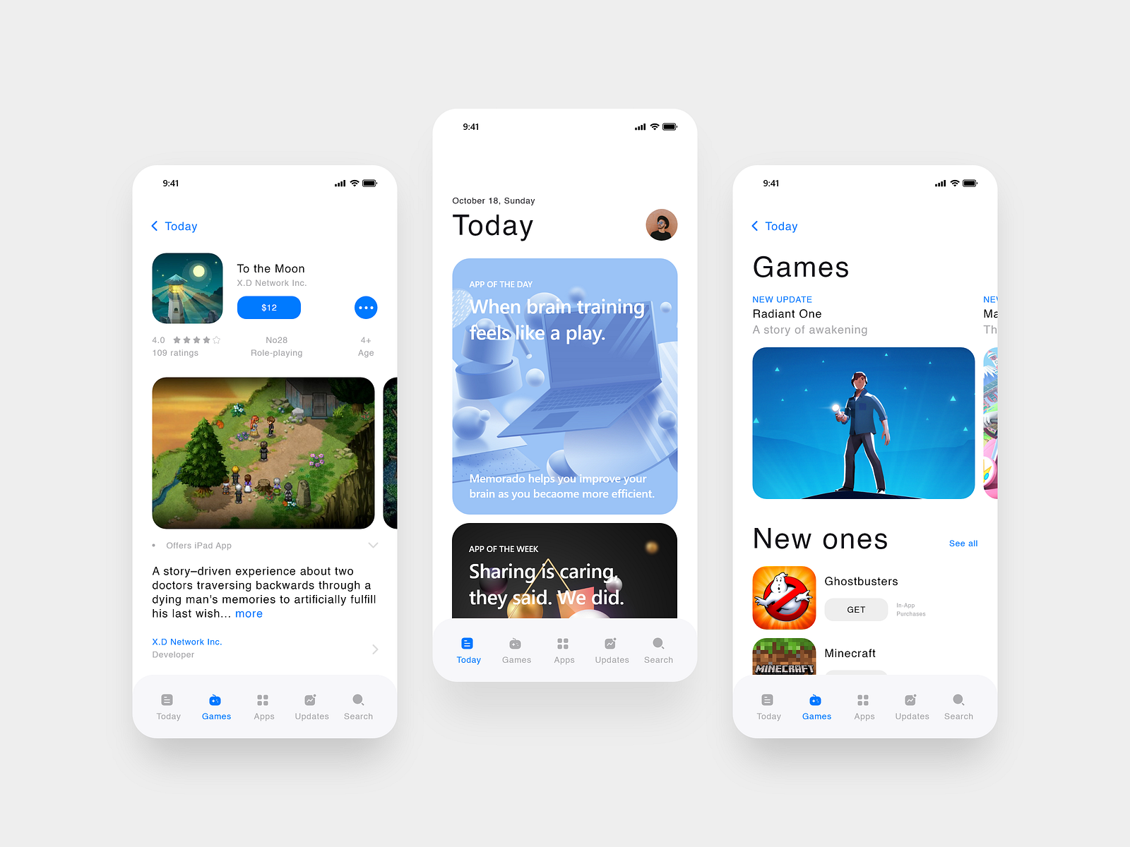 iOS AppStore Redesign by Abraham on Dribbble