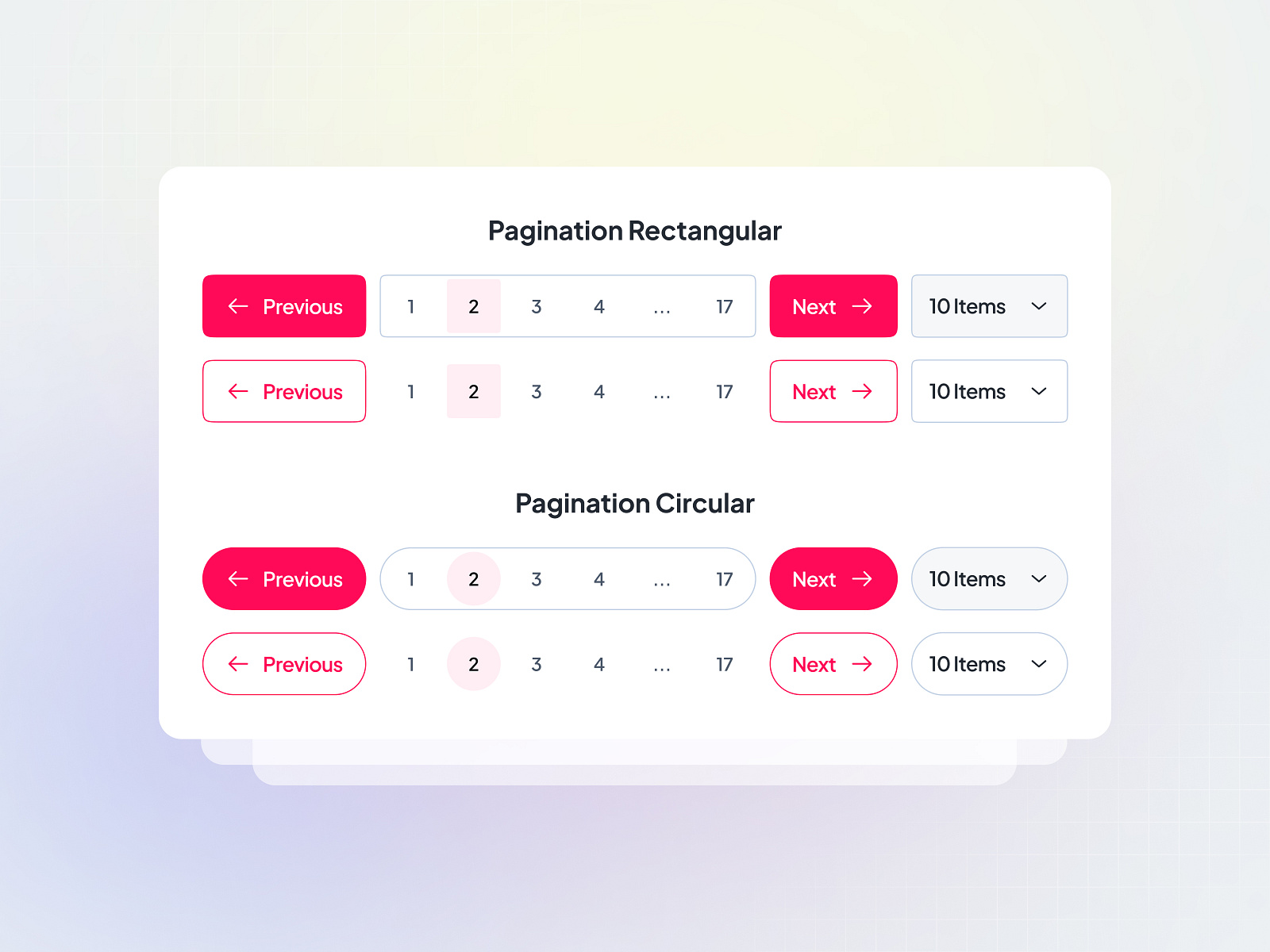 UnifiedUI - Pagination Component by UnifiedUI on Dribbble