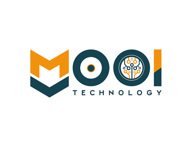 Mooi technology logo by Ravi on Dribbble