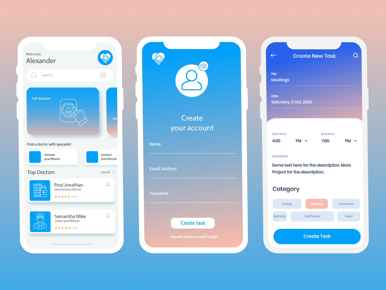 ElderlyCare - Senior House Living Management System by UppLabs on Dribbble