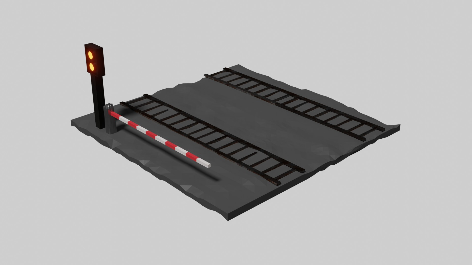 Isometric Railroad Tracks by Habib Ahmad on Dribbble