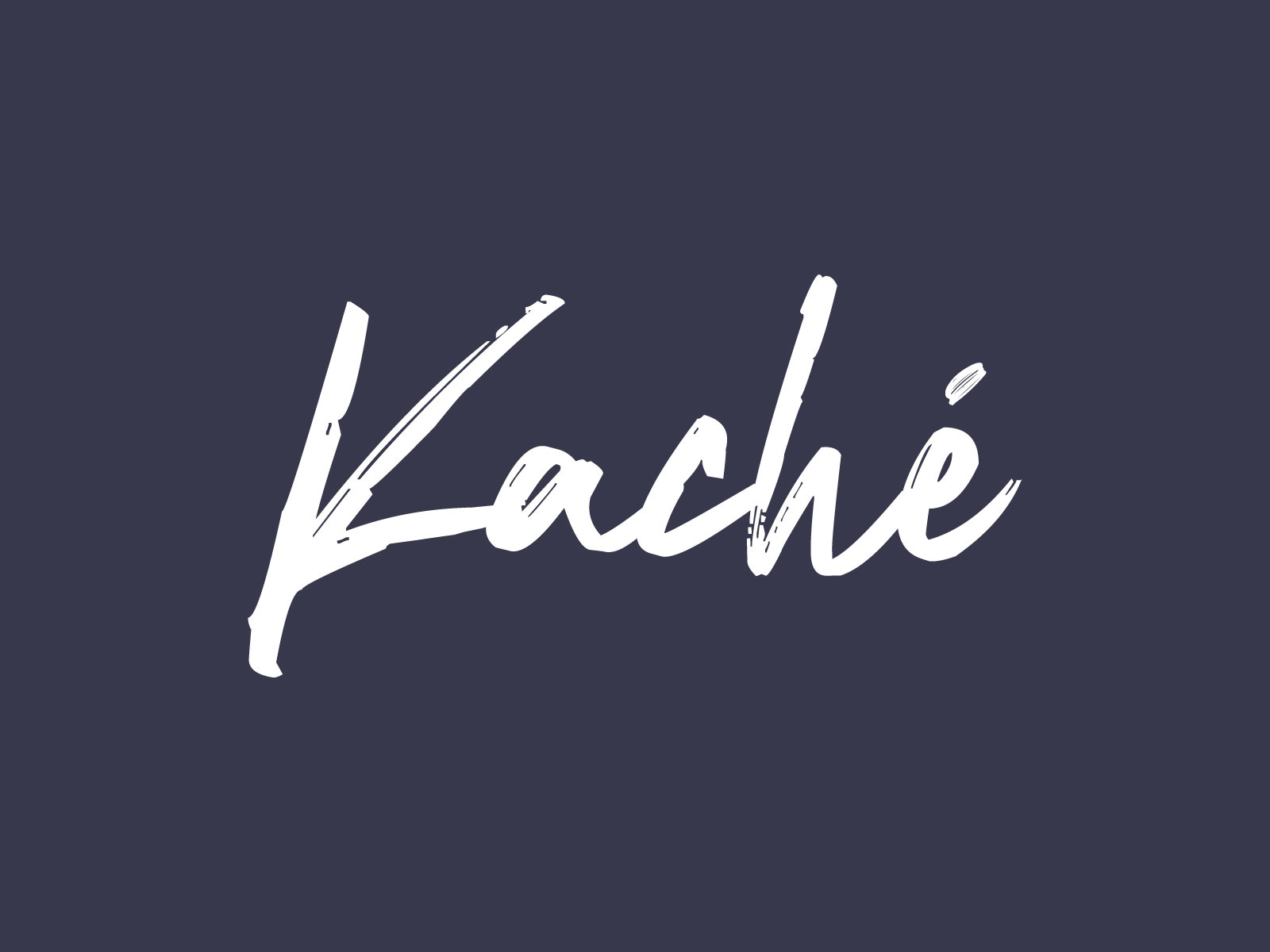 Kaché (Dark) by William Mauro on Dribbble