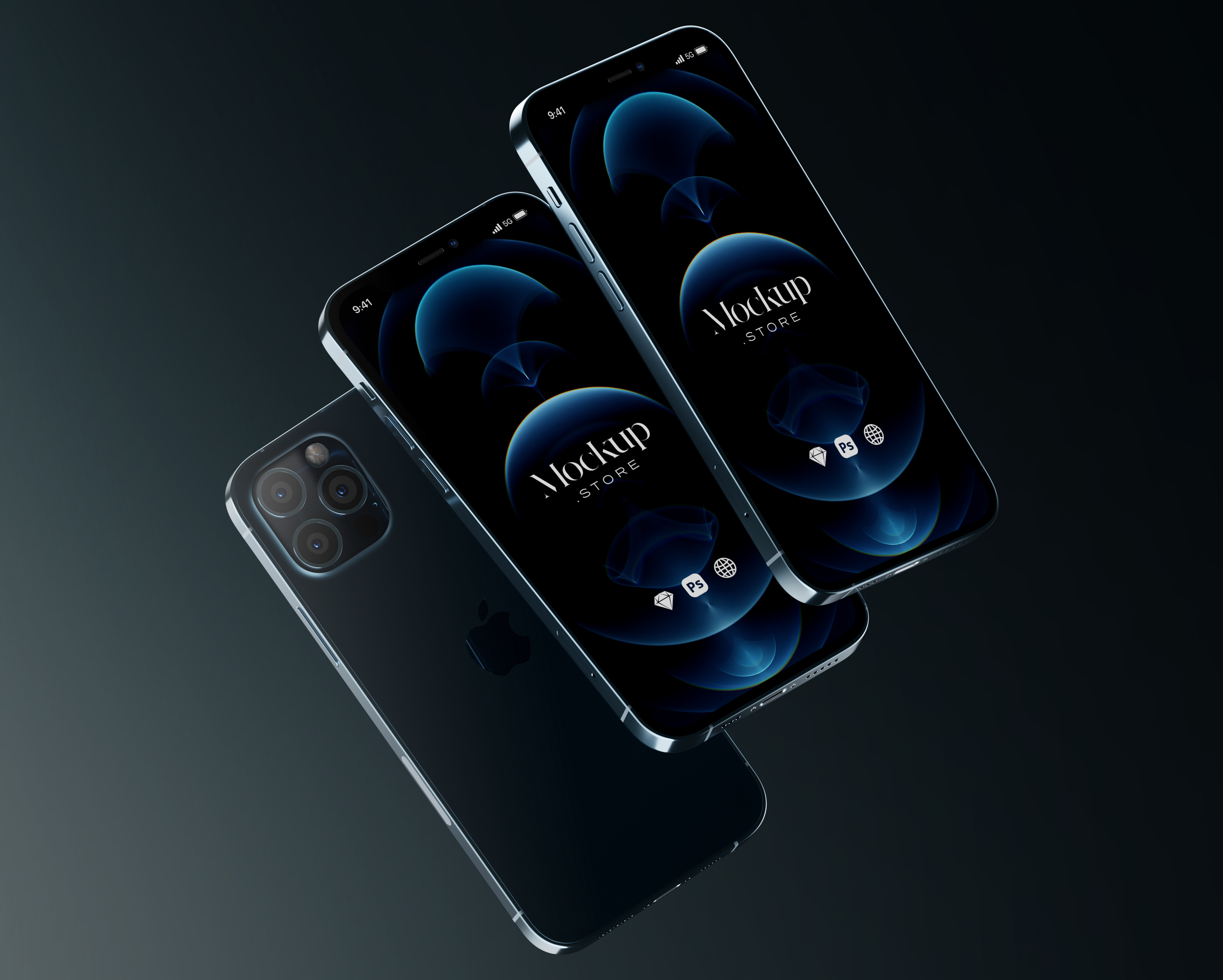 Free iPhone 12 pro mockups PSD / SKETCH / ONLINE by Dylan on Dribbble