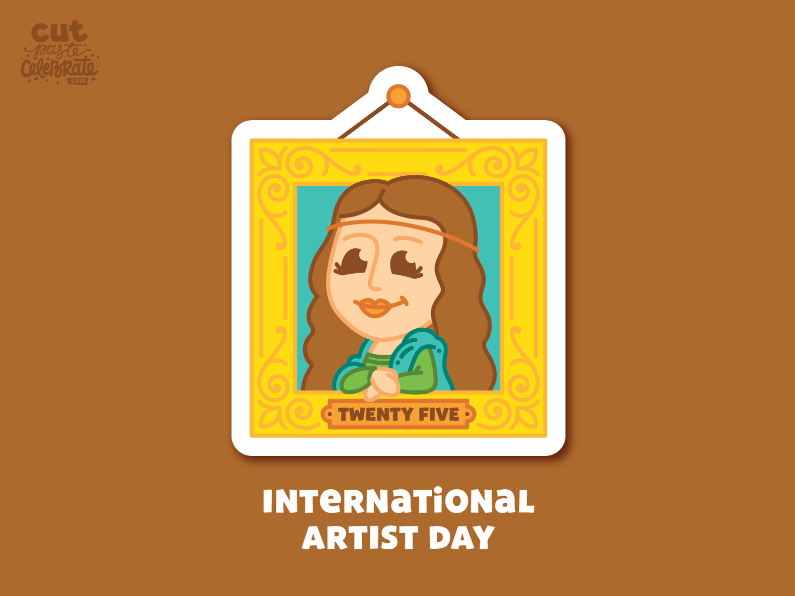 October 25 - International Artist Day by Curt R. Jensen on Dribbble