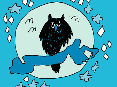 Spooky Owl by Danielle Chenette on Dribbble