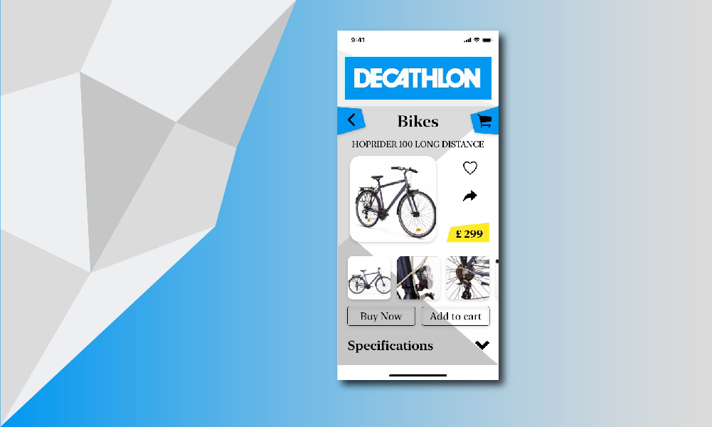 Landing page for a bike by Dhananjay S on Dribbble