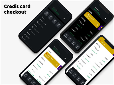 credit-card manage app design by Tushar on Dribbble