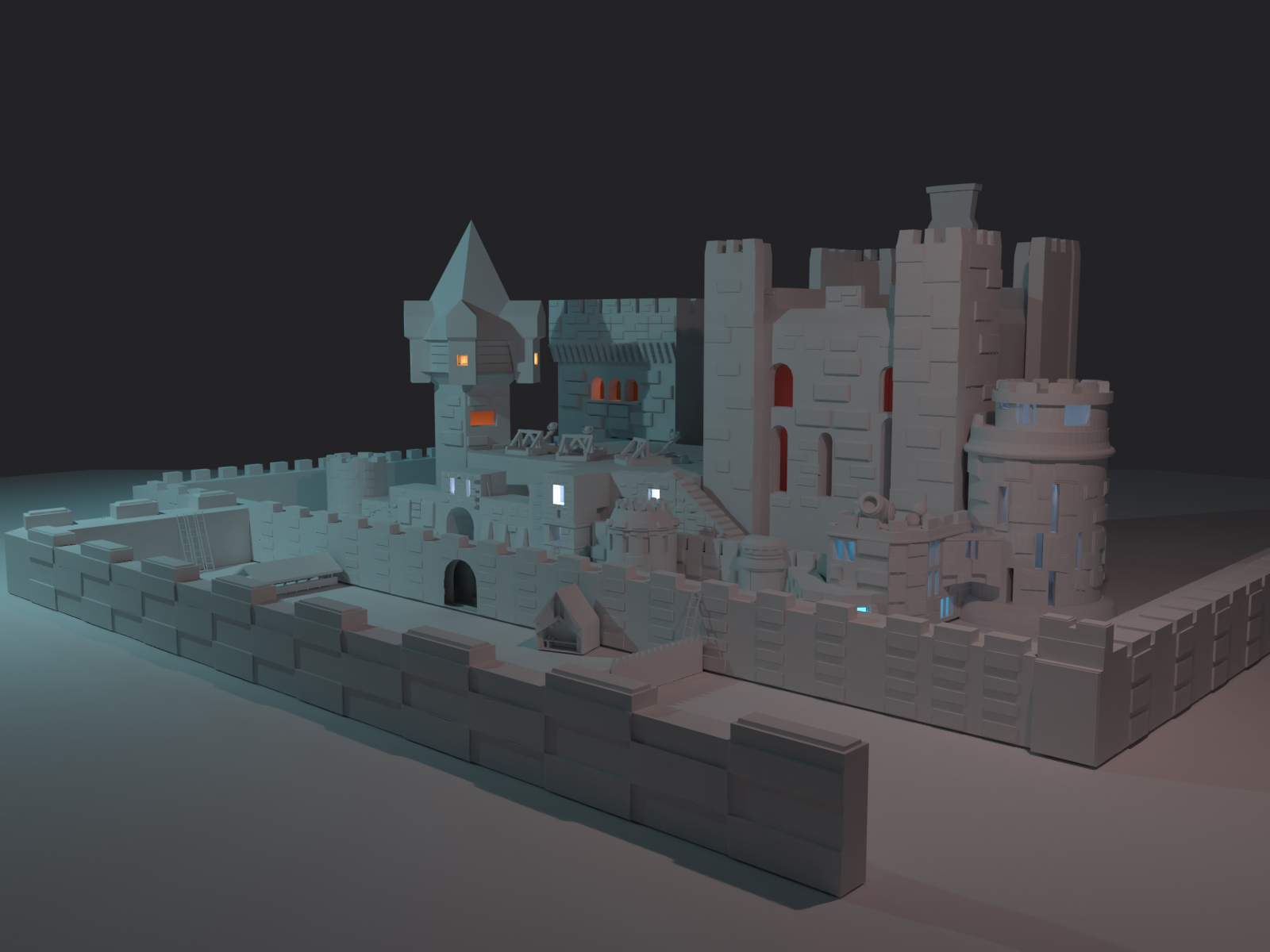 My little base by Sam Сube on Dribbble