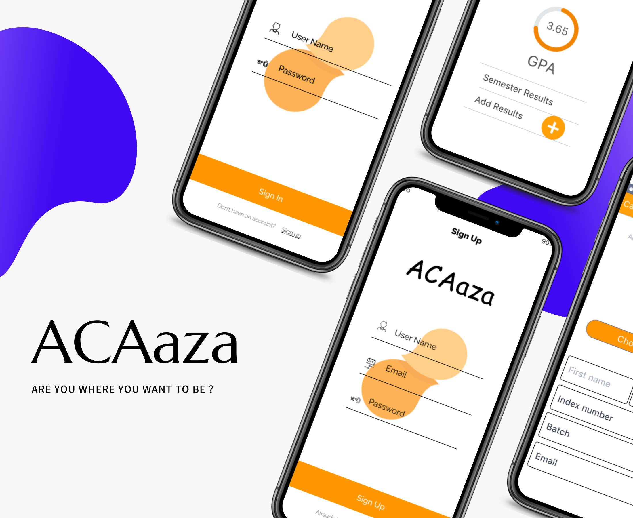 ACAaza Mobile app by Dinushi Supunsala on Dribbble
