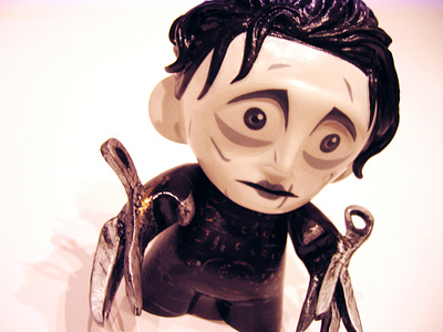 Edward Scissorhands Mini Munny Custom by scave on Dribbble