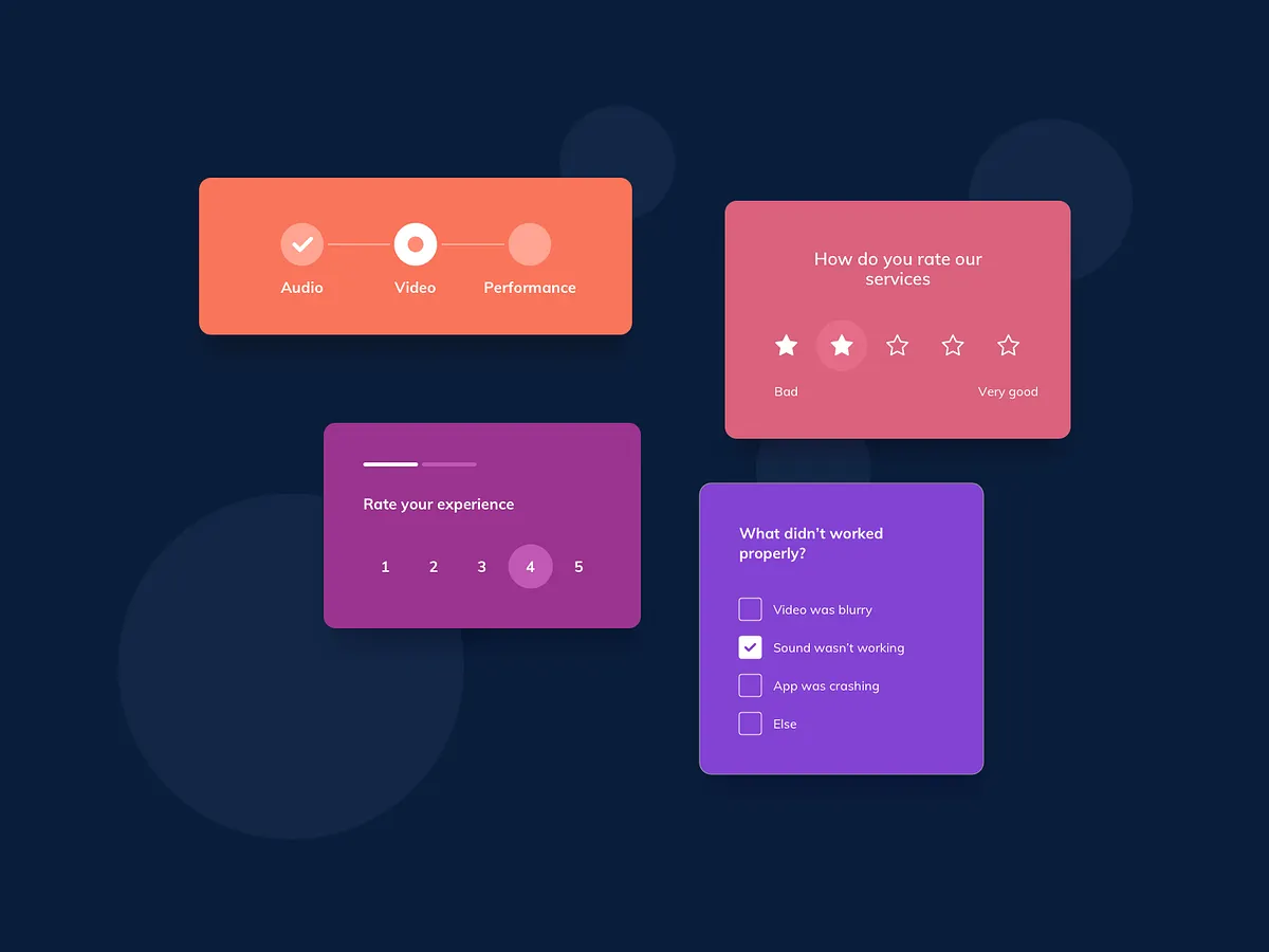 Survey Ui Designs Themes Templates And Downloadable Graphic Elements