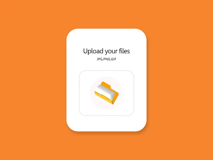 File Upload UI designs, themes, templates and downloadable graphic ...