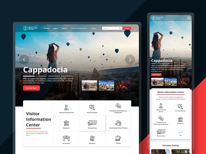 Tourism Website designs, themes, templates and downloadable graphic ...
