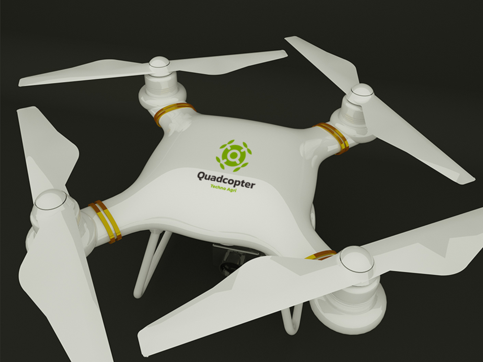 Quadcopter logo concept by Garagephic Studio on Dribbble