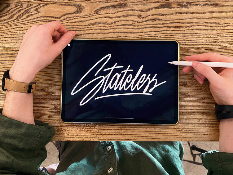 Stateless - Lettering Logo Sketch for Streetwear Brand by Yevdokimov on ...