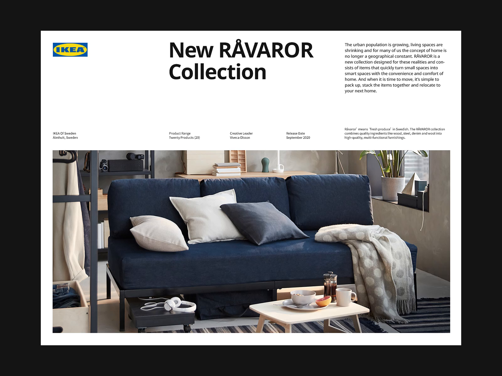 IKEA RÅVAROR — Art Direction by Marko Cvijetic on Dribbble