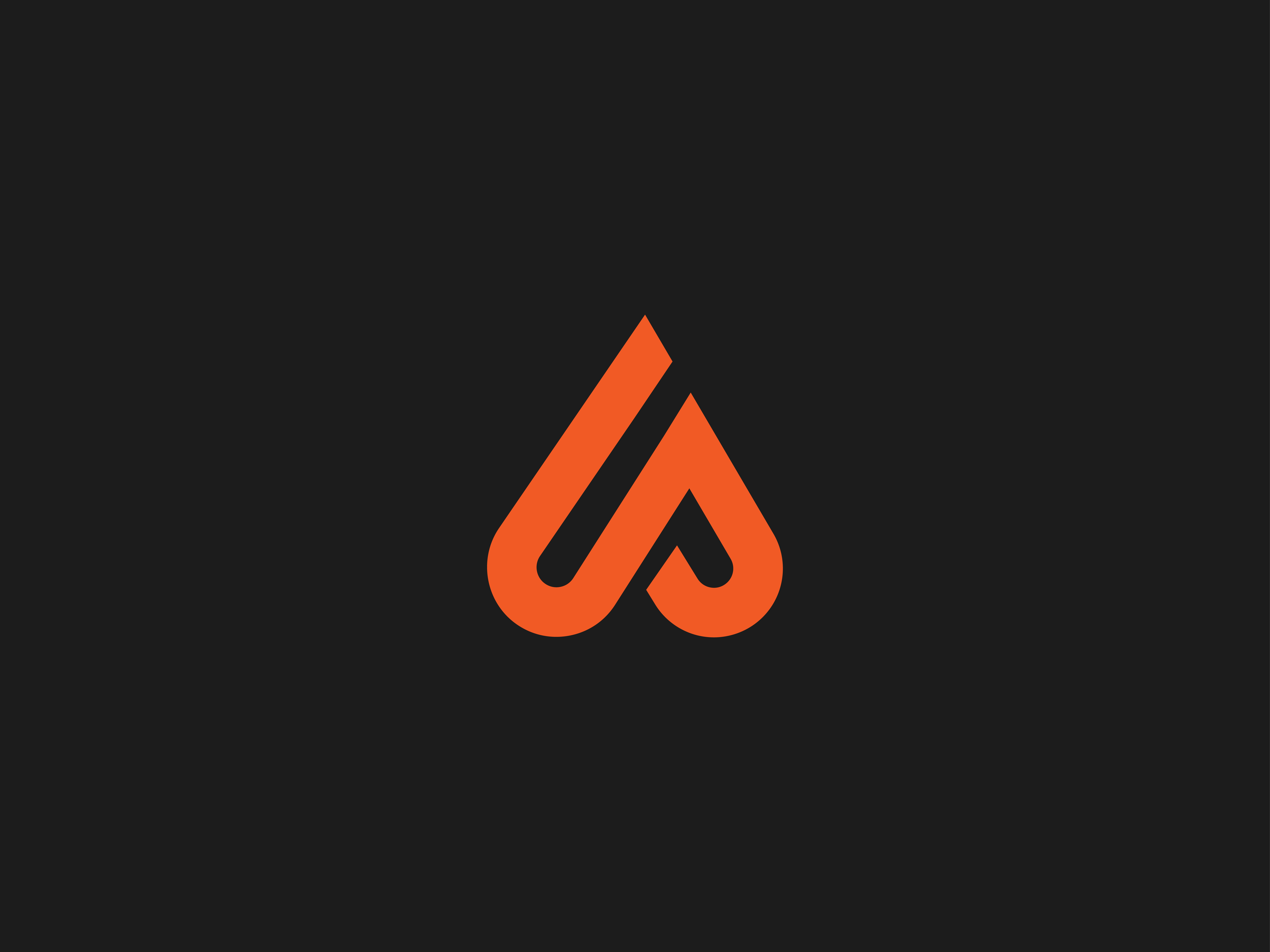 A letter mark abstract logo l Monogram by Afzaluzzaman Saju on Dribbble