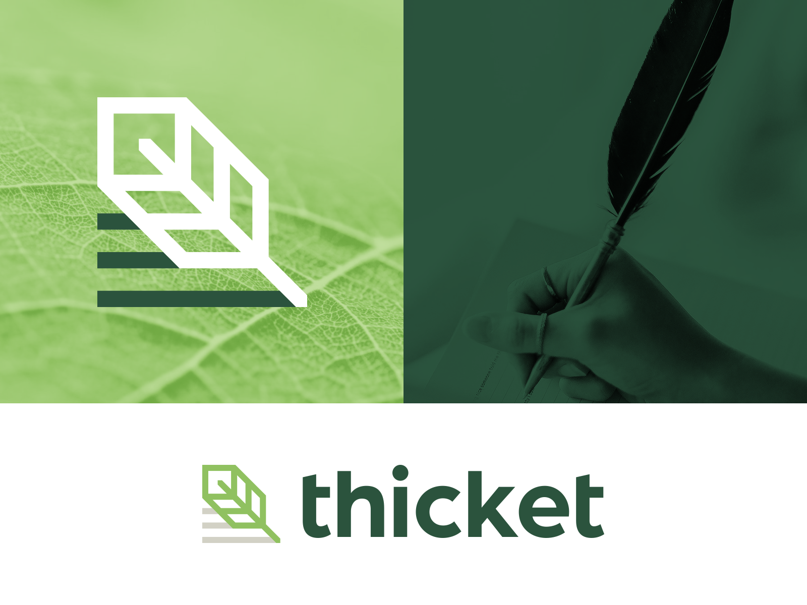 Thicket logo by Daniel Bodea / Kreatank on Dribbble