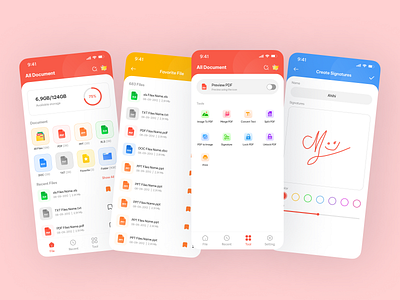 All Document Reader & PDF Tool by DucManh on Dribbble