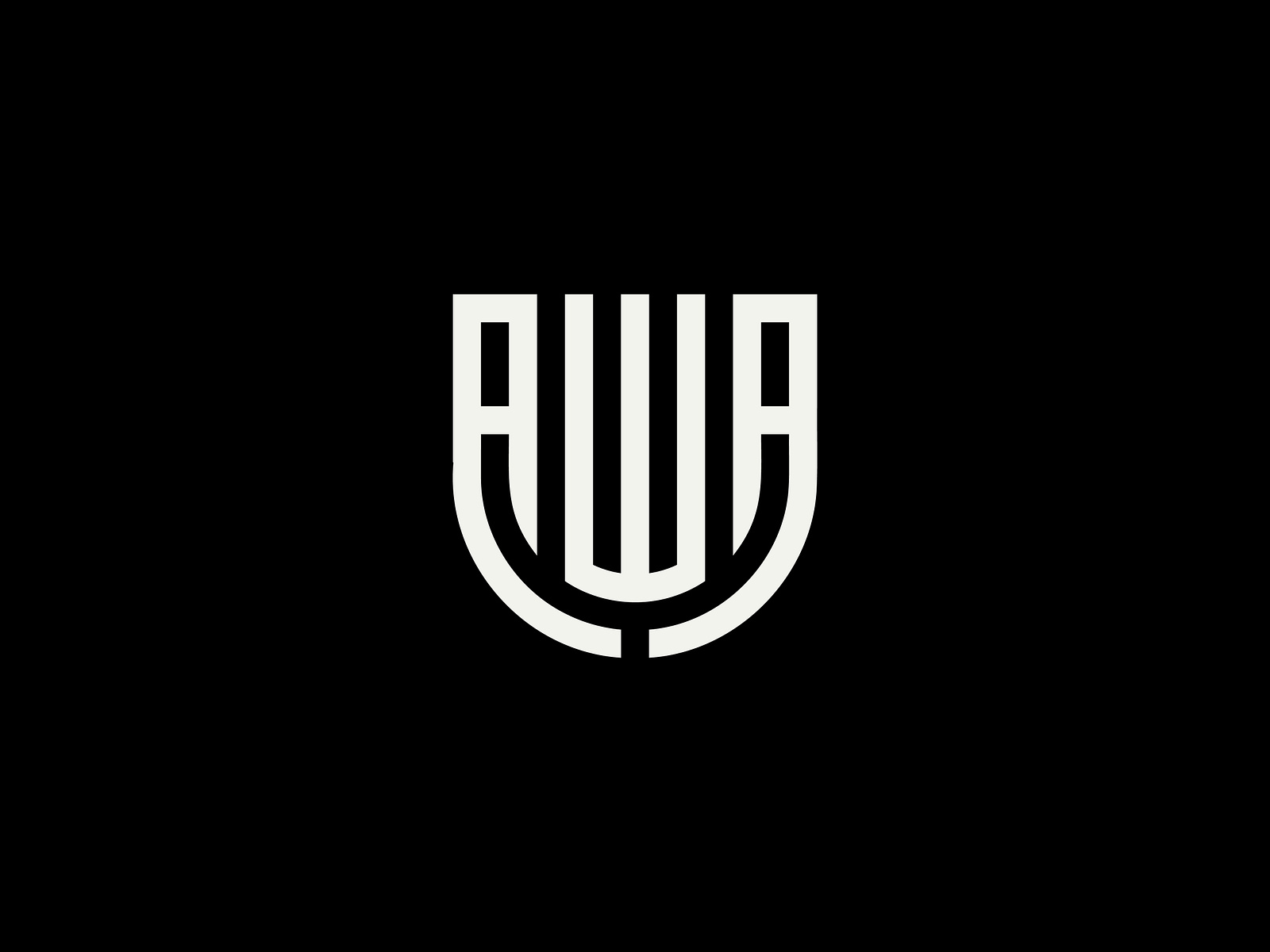 AWA Monogram by Sabuj Ali on Dribbble