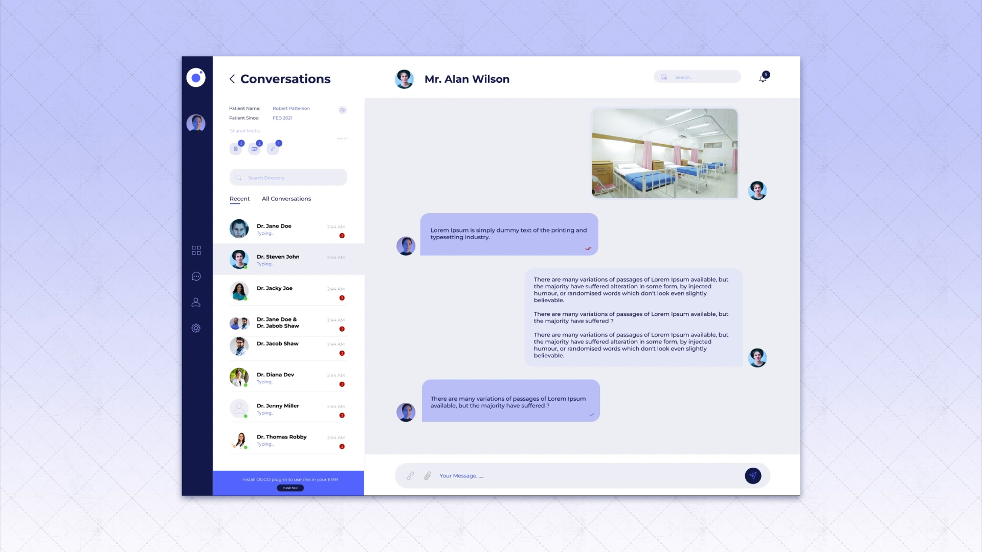 OGGO - Integrated community messaging platform UI/UX Project by Anirudh ...