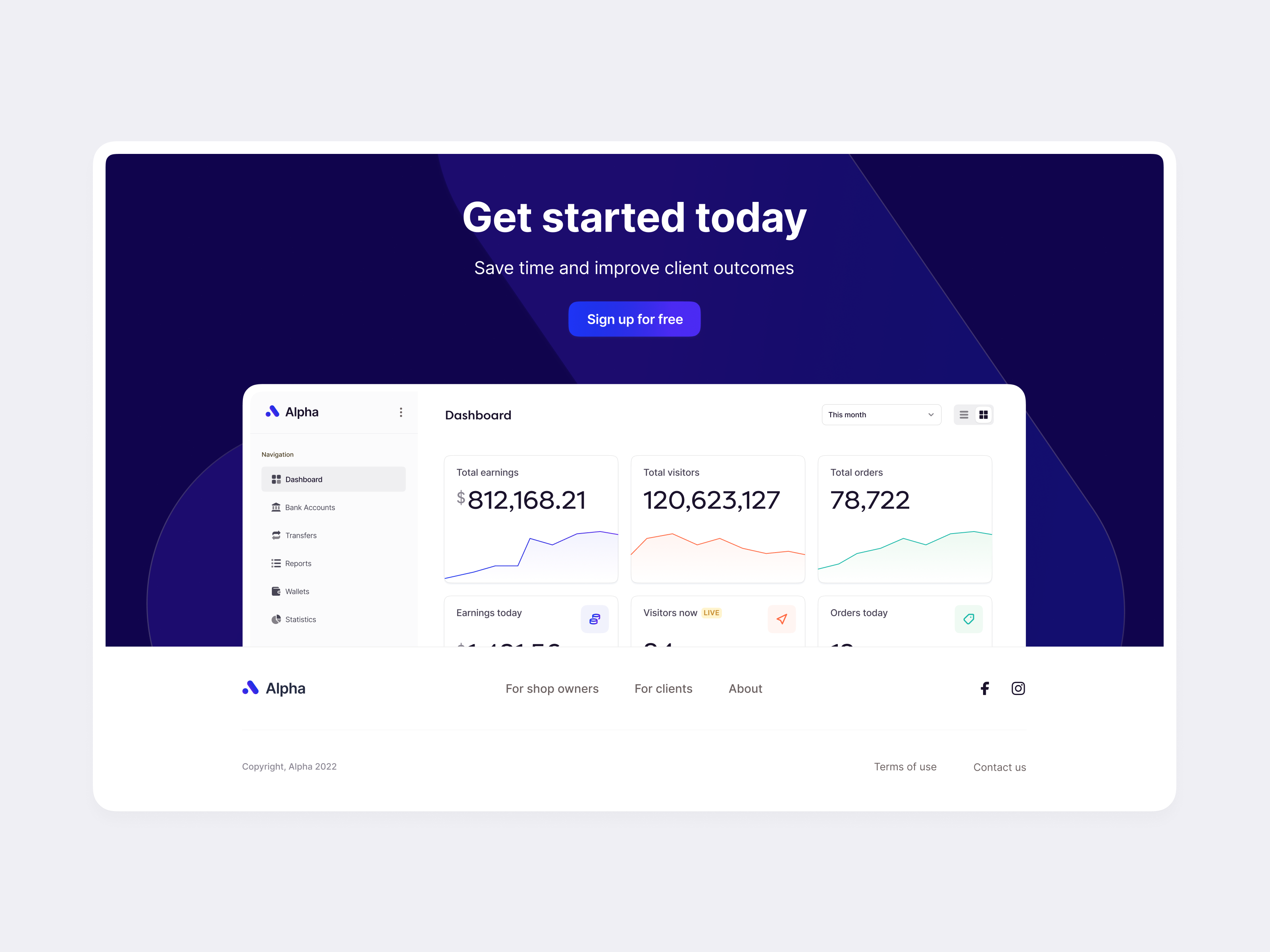 🖥 Landingpage Exploration by Diana Palavandishvili on Dribbble