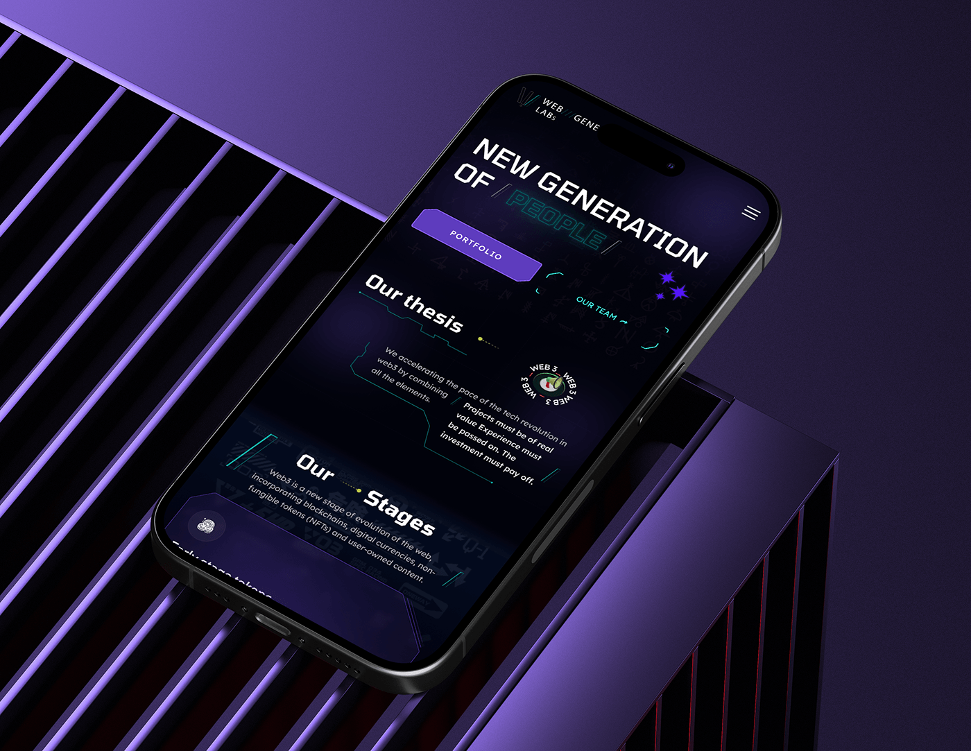 Web3 landing page by Masum Billah on Dribbble