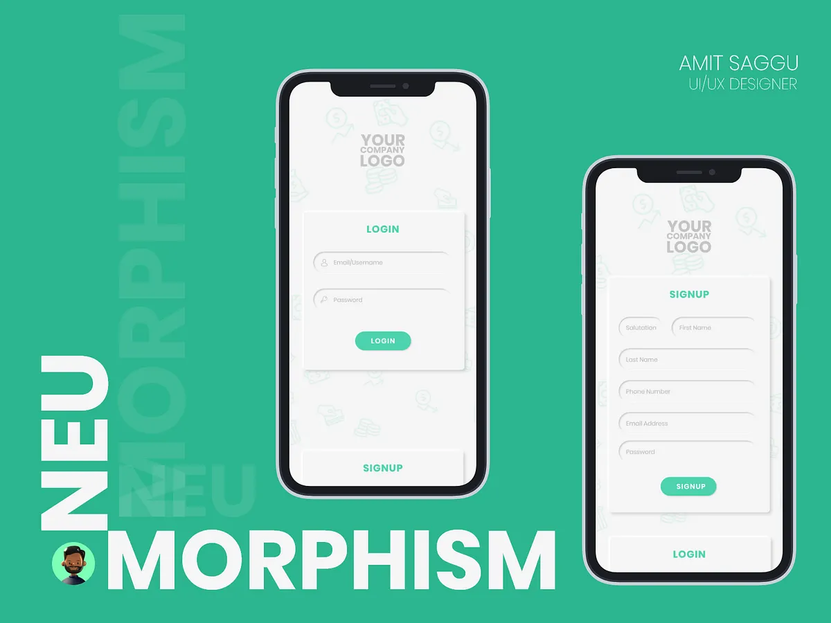 Browse thousands of Neumorphism Login images for design inspiration ...