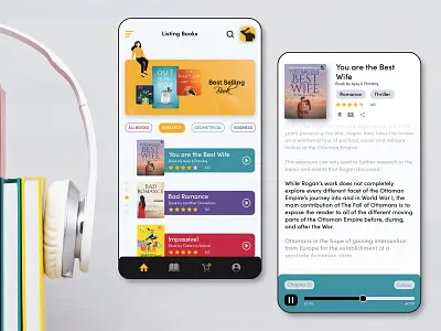Book Store Application designs, themes, templates and downloadable ...