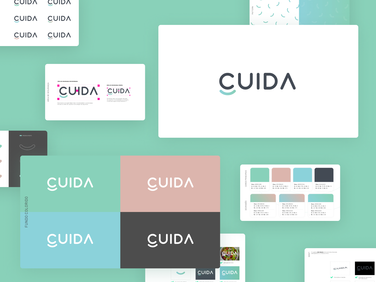 CUIDA - Brand guide by Antonio Affonso on Dribbble