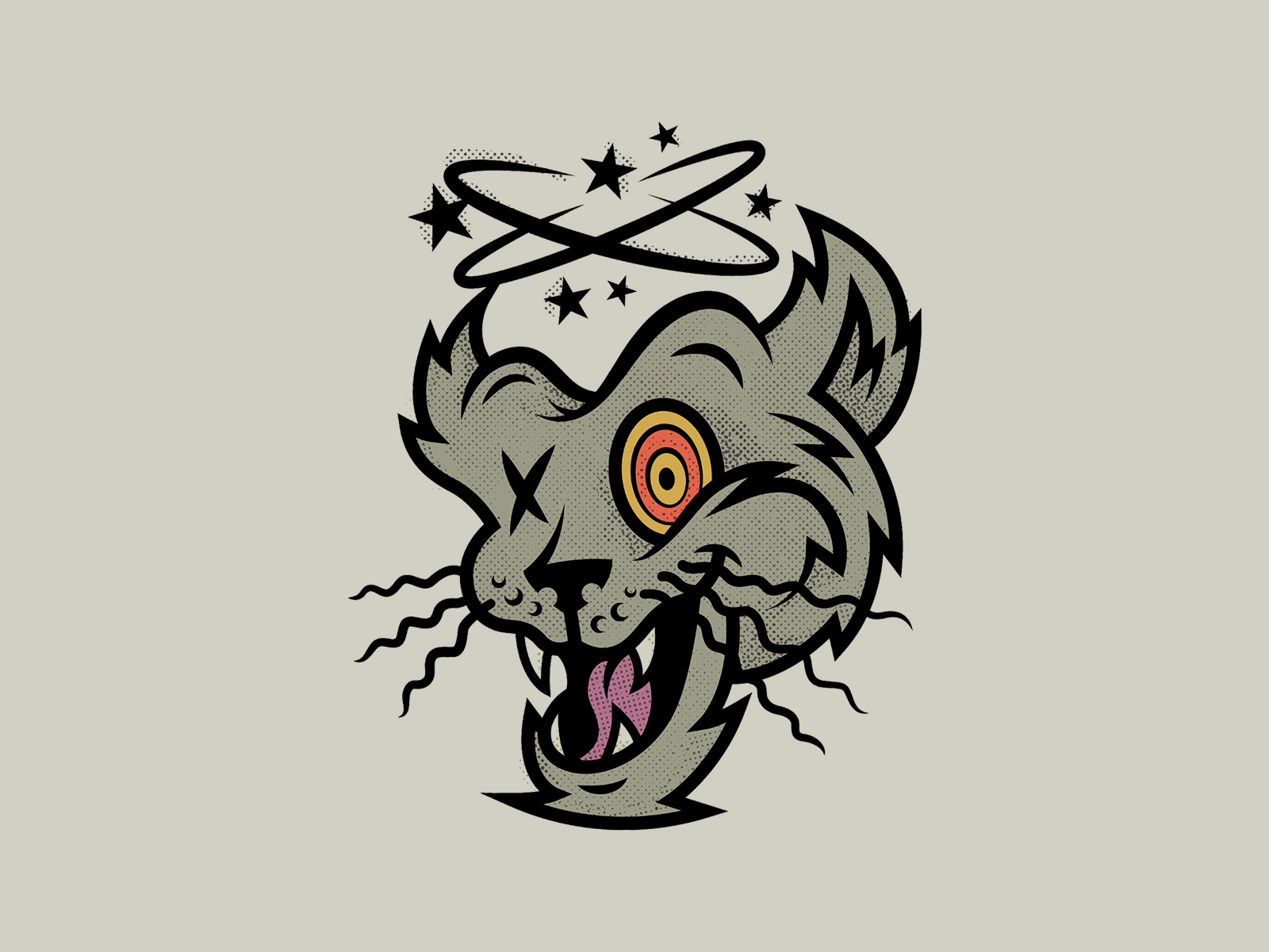 Dizzy Cat by Adam Von Ohlen on Dribbble