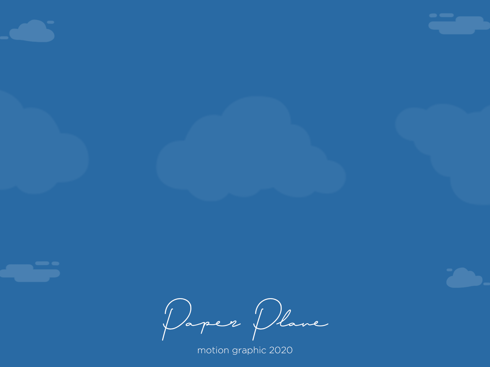 Paper Plane Animation by Valeria Strogoteanu on Dribbble