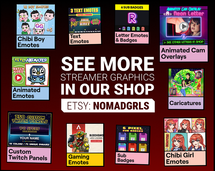 3 The Trickster DBD Emotes / Dead By Daylight / Twitch Emotes by Nomad ...