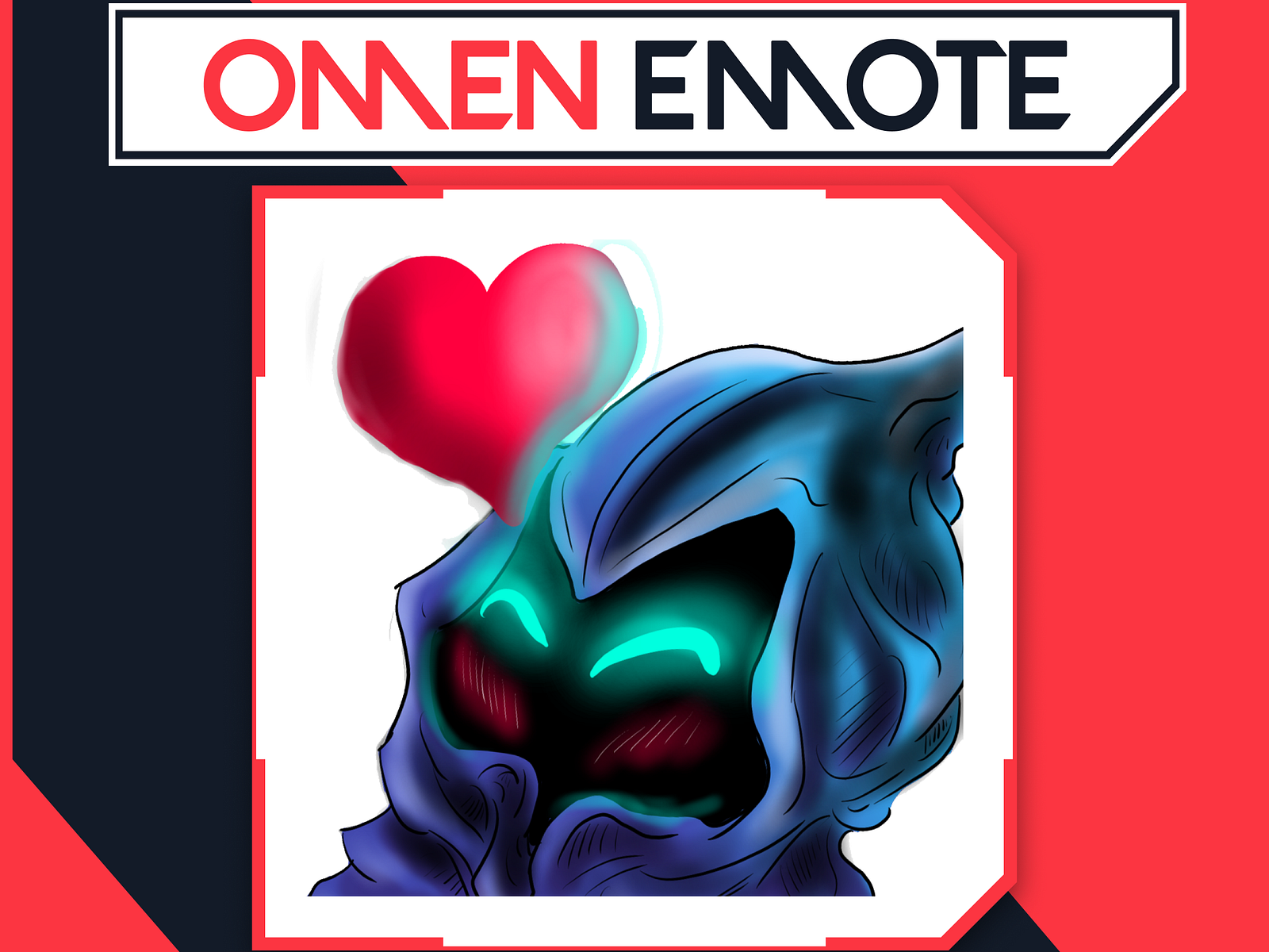 OMEN Emote from Valorant for Streamer / Twitch Emotes by Nomad Grls on ...