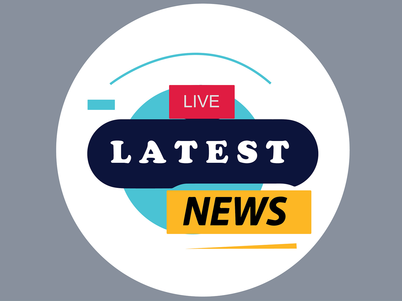 the latest news logo 01 by Sarbali Khan Qureshi (SBK) on Dribbble