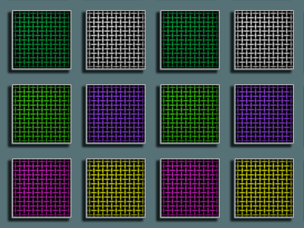 SMALL SQUARES seamless patterns TX 16 Colors by High Modernity Touch on ...