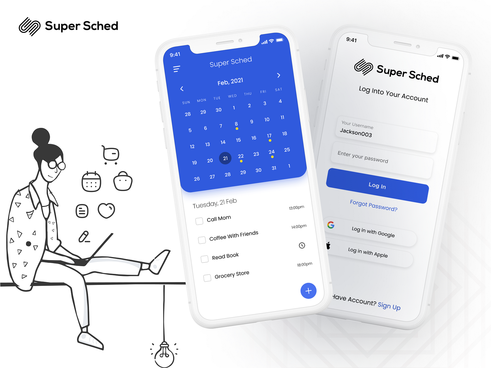 Tasks & Reminder App by Mohit Pansuriya on Dribbble