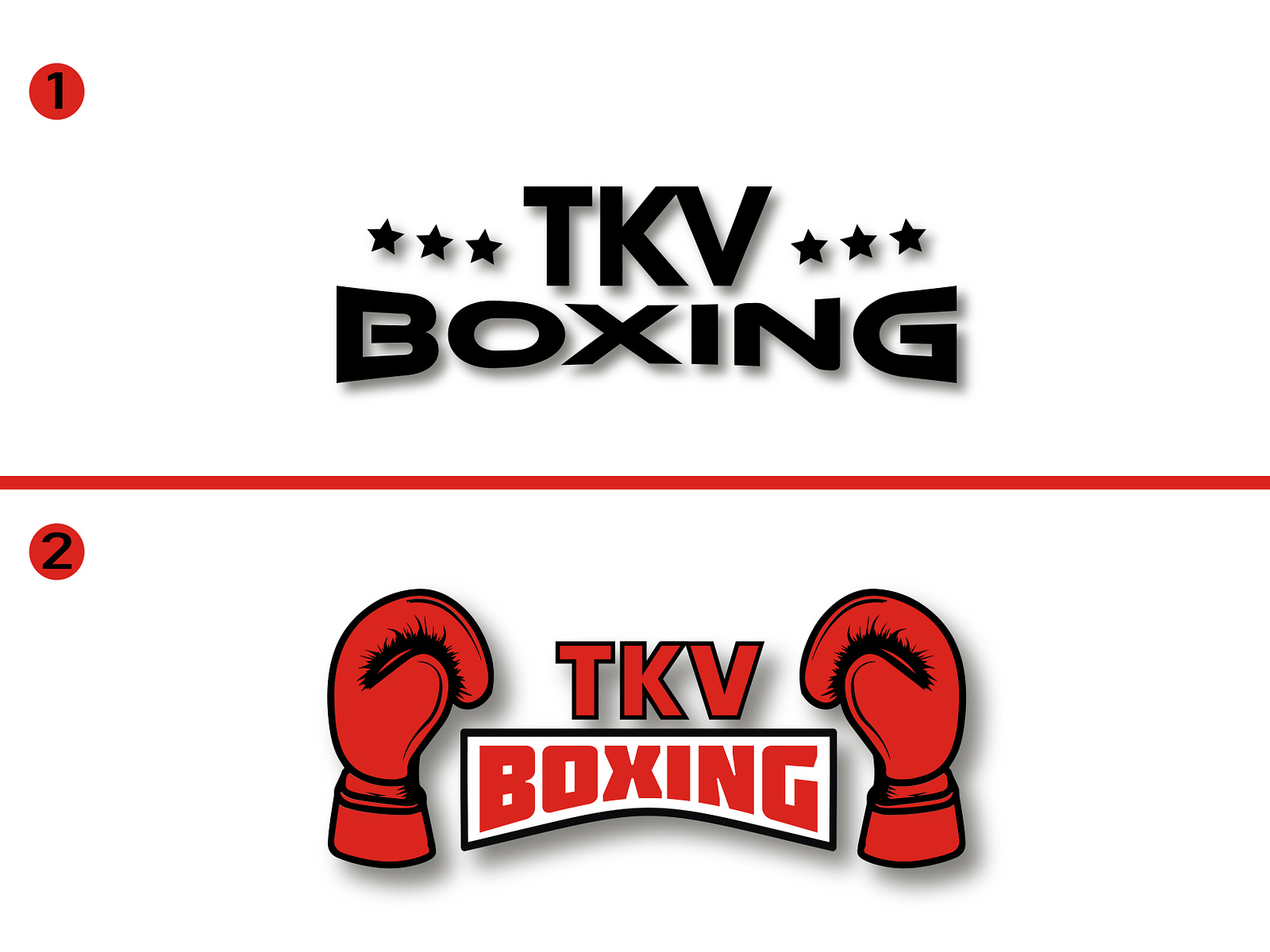 TKV boxing logos by Ahmad Raza on Dribbble