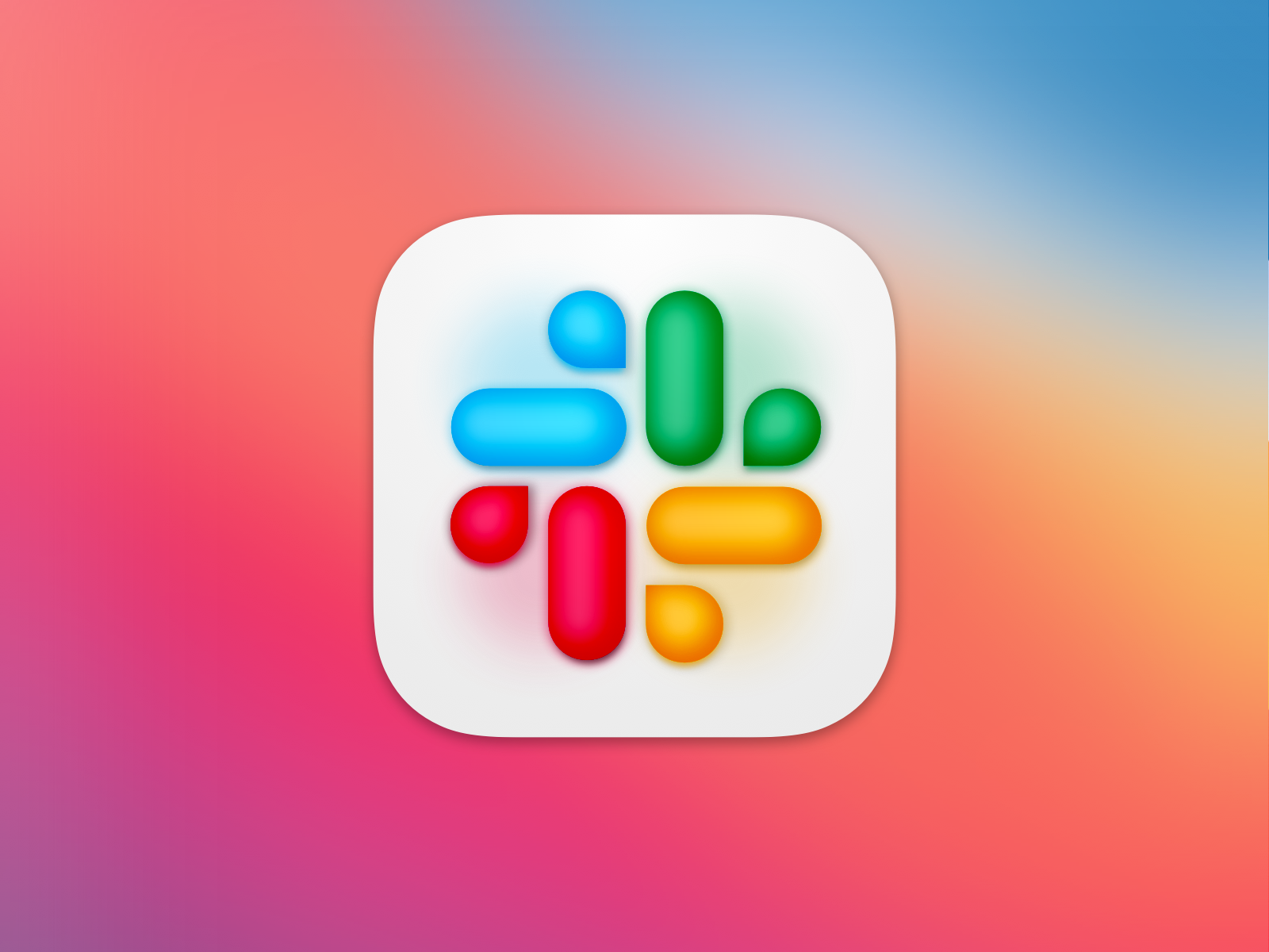 Slack App Icon by Alireza Kamali on Dribbble