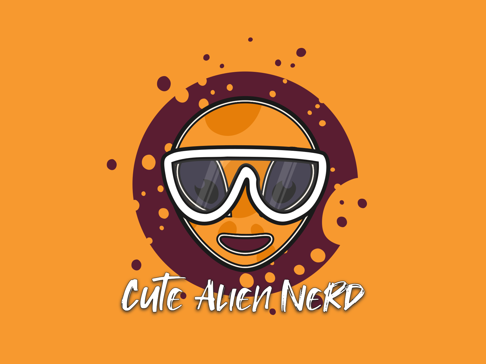 Cute Alien Nerd by Andrae Christopher on Dribbble