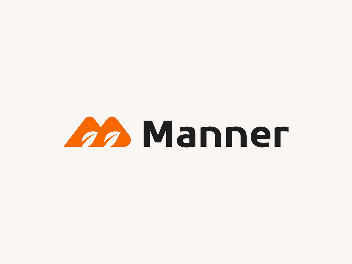 Manner Logo Design by MD SHAWON on Dribbble