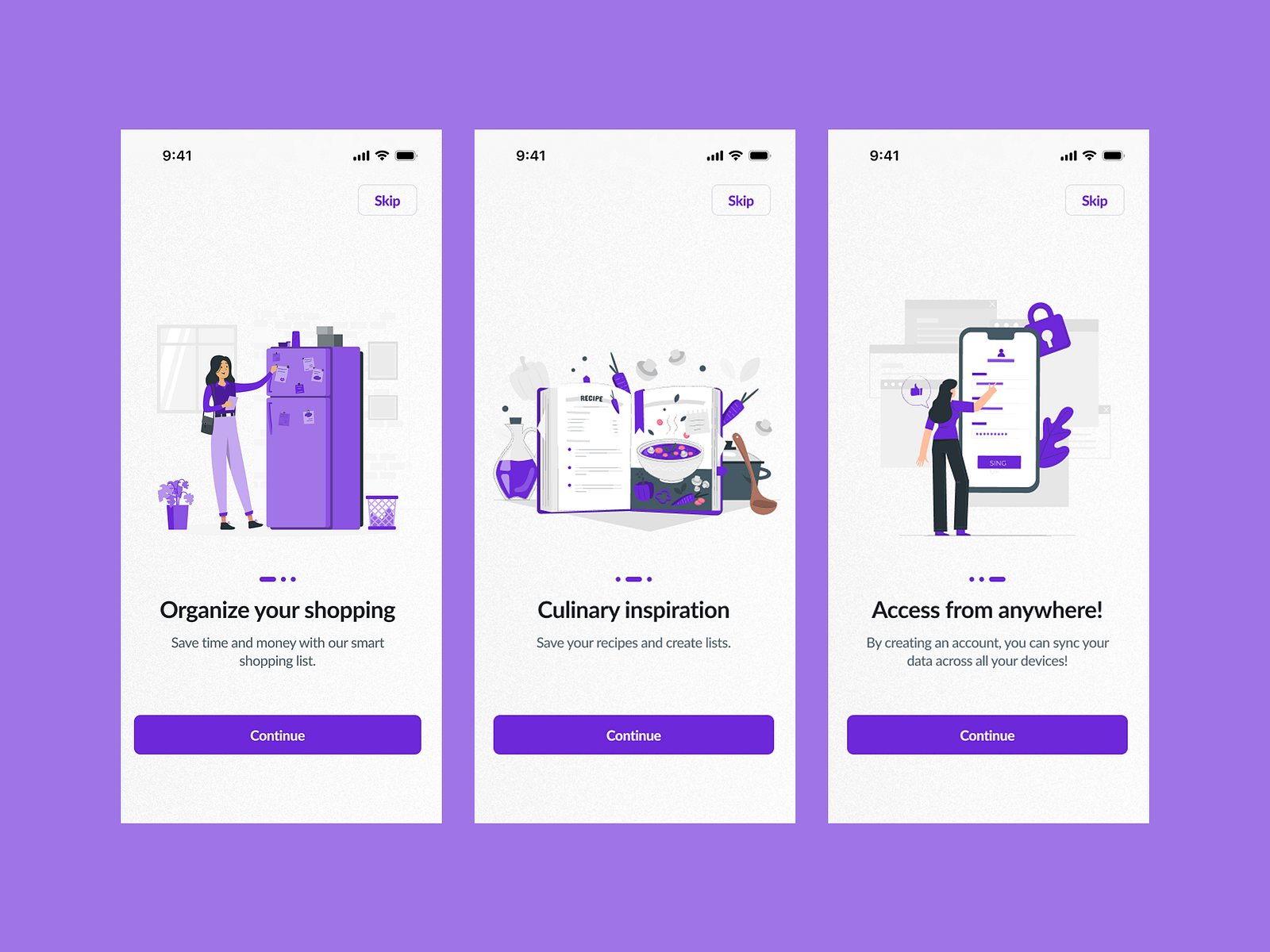 Splash Screen - Mobile by Thiele Santana on Dribbble