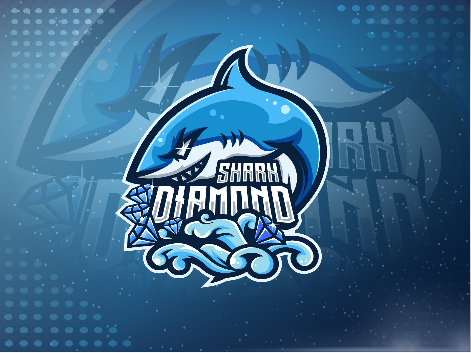 Shark Logo by Granzsport on Dribbble