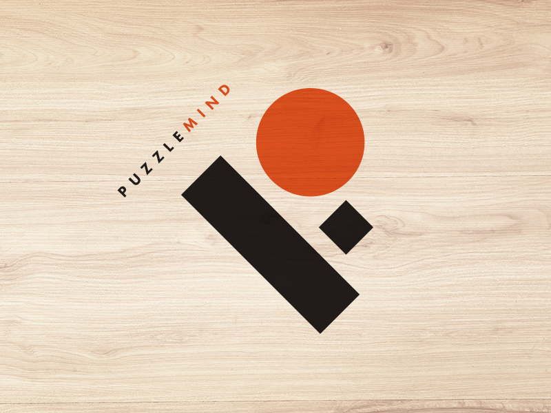 Puzzle Mind Logo by James Strange on Dribbble