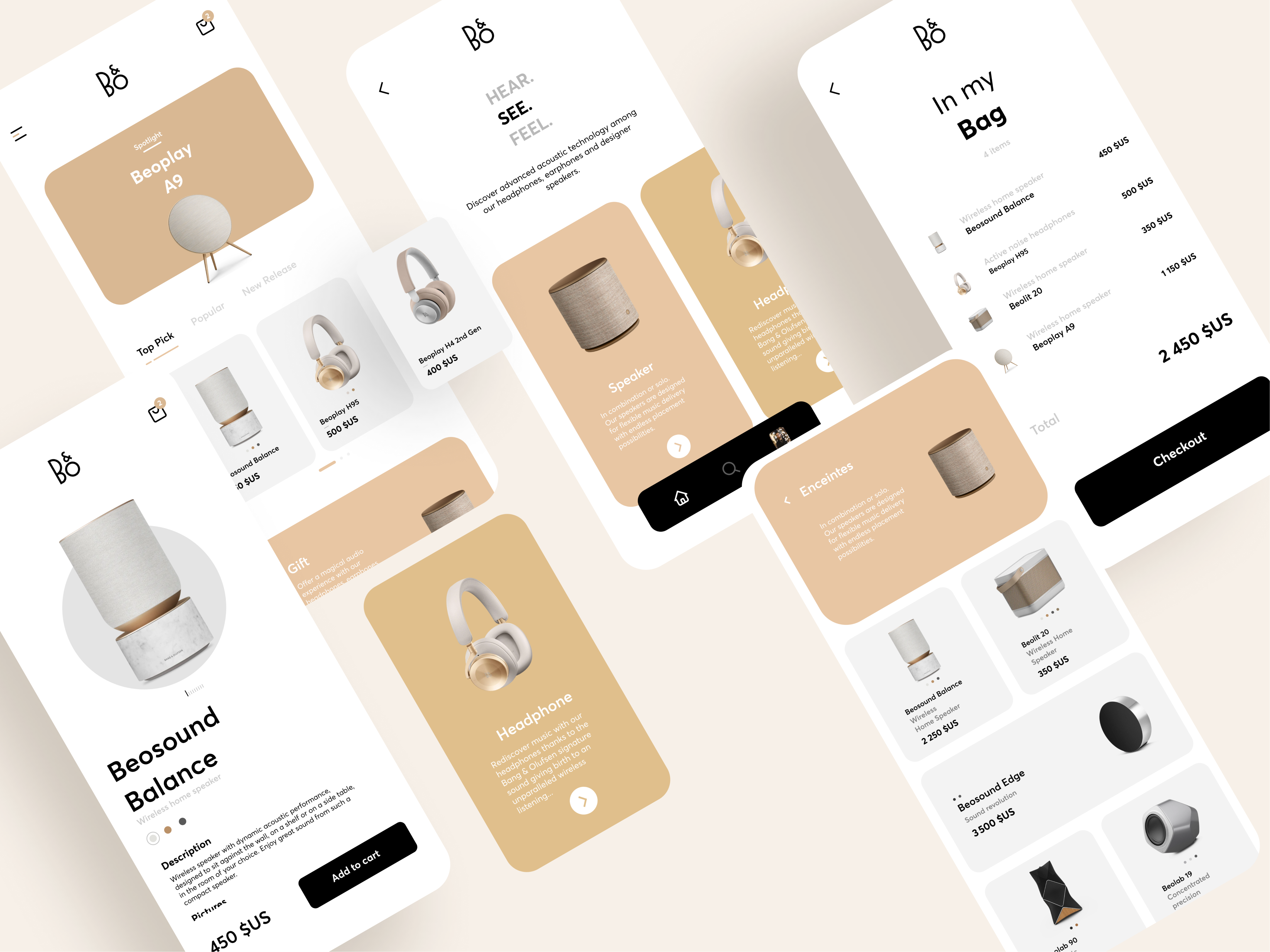 eCommerce Music Store App by Grégory Arsène on Dribbble