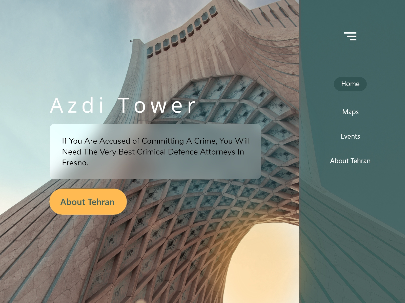 Azadi Tower by amin.khorrami on Dribbble