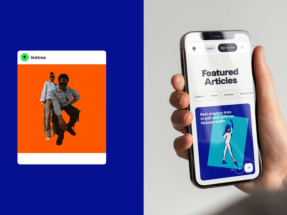 Linktree designs, themes, templates and downloadable graphic elements ...